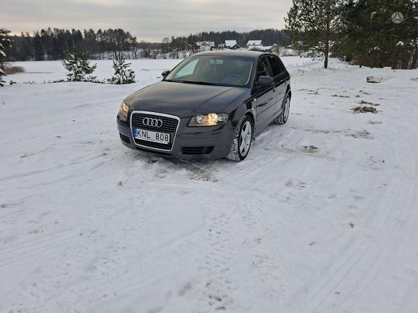 Black Audi A3 2006 in Salcininkai, with an engine capacity of 1.90 L and mileage of 291 thousand km for 2500 €, photo 2 on AUTOMOTO.COM.LV