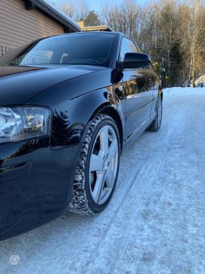 Black Audi A3 2006 in Vilnius, with an engine capacity of 2.00 L and mileage of 223 thousand km for 3450 €, photo 13 on AUTOMOTO.COM.LV