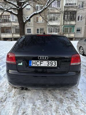 Melns Audi A3 2006 Kauņa, ar dzinēja tilpumu 2.00 L un nobraukumu 408 tūkst. km par 2200 €, foto 5 vietnē AUTOMOTO.COM.LV