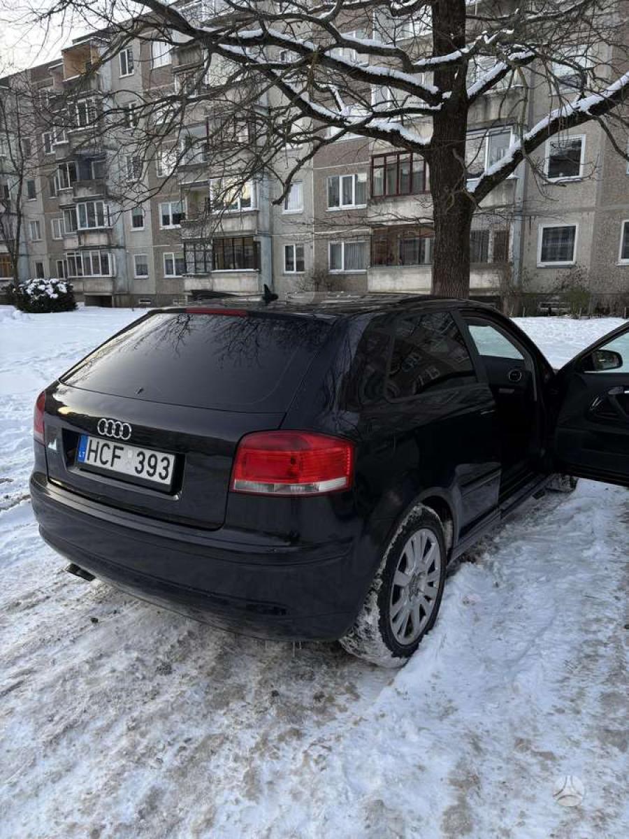 Melns Audi A3 2006 Kauņa, ar dzinēja tilpumu 2.00 L un nobraukumu 408 tūkst. km par 2200 €, foto 7 vietnē AUTOMOTO.COM.LV