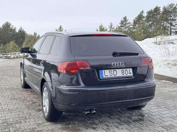 Melns Audi A3 2006 Viļņa, ar dzinēja tilpumu 1.97 L un nobraukumu 341 tūkst. km par 2250 €, foto 3 vietnē AUTOMOTO.COM.LV