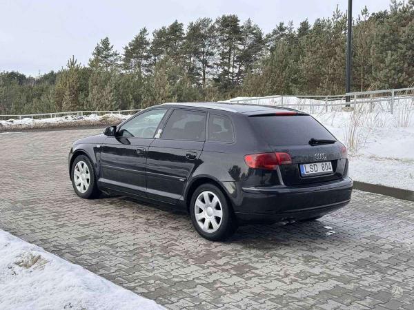 Melns Audi A3 2006 Viļņa, ar dzinēja tilpumu 1.97 L un nobraukumu 341 tūkst. km par 2250 €, foto 5 vietnē AUTOMOTO.COM.LV