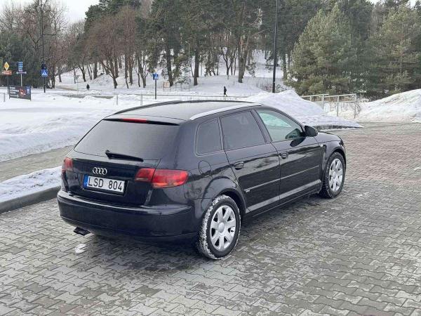 Melns Audi A3 2006 Viļņa, ar dzinēja tilpumu 1.97 L un nobraukumu 341 tūkst. km par 2250 €, foto 6 vietnē AUTOMOTO.COM.LV
