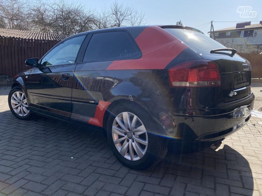Melns Audi A3 2006 Viļņa, ar dzinēja tilpumu 2.00 L un nobraukumu 312 tūkst. km par 2850 €, foto 12 vietnē AUTOMOTO.COM.LV