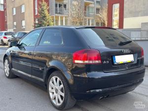 Black Audi A3 2006 in Kaunas, with an engine capacity of 2.00 L and mileage of 400 thousand km for 1850 €, photo 3 on AUTOMOTO.COM.LV