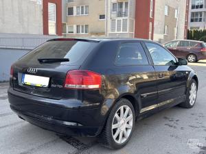 Black Audi A3 2006 in Kaunas, with an engine capacity of 2.00 L and mileage of 400 thousand km for 1850 €, photo 4 on AUTOMOTO.COM.LV