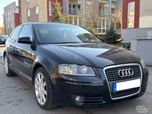 Black Audi A3 2006 in Kaunas, with an engine capacity of 2.00 L and mileage of 400 thousand km for 1850 €, photo 6 on AUTOMOTO.COM.LV