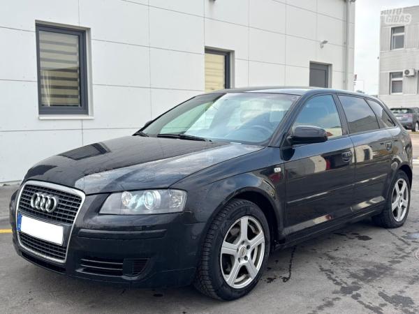 Melns Audi A3 2006 Kauņa, ar dzinēja tilpumu 2.00 L un nobraukumu 300 tūkst. km par 2000 €, foto 1 vietnē AUTOMOTO.COM.LV