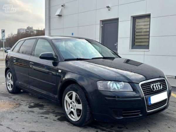 Melns Audi A3 2006 Kauņa, ar dzinēja tilpumu 2.00 L un nobraukumu 300 tūkst. km par 2000 €, foto 2 vietnē AUTOMOTO.COM.LV