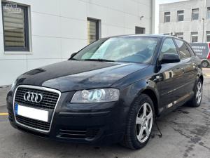 Black Audi A3 2006 in Kaunas, with an engine capacity of 2.00 L and mileage of 300 thousand km for 2000 €, photo 5 on AUTOMOTO.COM.LV