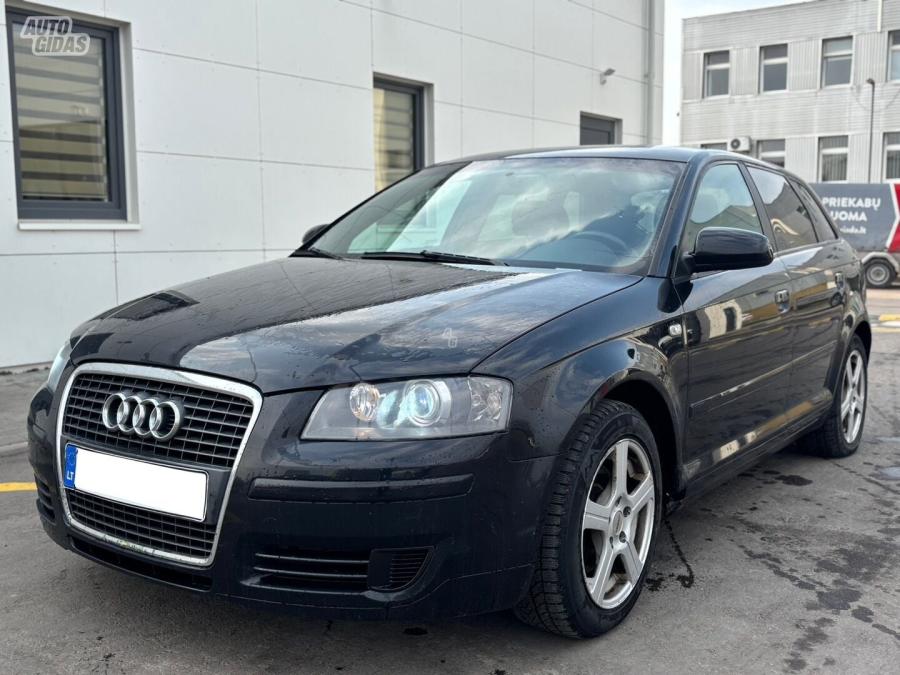 Black Audi A3 2006 in Kaunas, with an engine capacity of 2.00 L and mileage of 300 thousand km for 2000 €, photo 5 on AUTOMOTO.COM.LV
