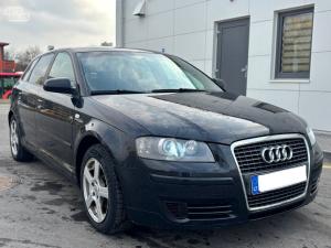 Black Audi A3 2006 in Kaunas, with an engine capacity of 2.00 L and mileage of 300 thousand km for 2000 €, photo 6 on AUTOMOTO.COM.LV