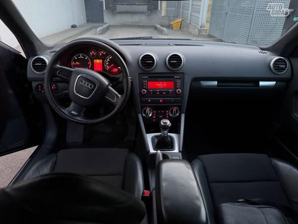 Melns Audi A3 2006 Viļņa, ar dzinēja tilpumu 2.00 L un nobraukumu 30 tūkst. km par 2750 €, foto 10 vietnē AUTOMOTO.COM.LV