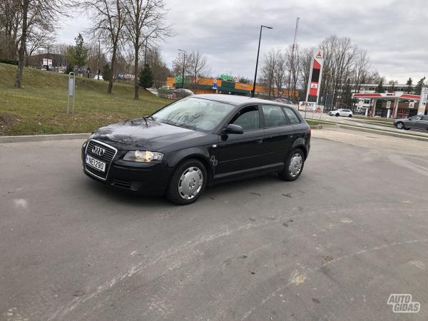 Melns Audi A3 2006 Alīta, ar dzinēja tilpumu 2.00 L un nobraukumu 342 tūkst. km par 2700 €, foto 3 vietnē AUTOMOTO.COM.LV
