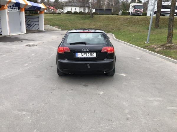 Melns Audi A3 2006 Alīta, ar dzinēja tilpumu 2.00 L un nobraukumu 342 tūkst. km par 2700 €, foto 6 vietnē AUTOMOTO.COM.LV