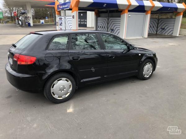 Melns Audi A3 2006 Alīta, ar dzinēja tilpumu 2.00 L un nobraukumu 342 tūkst. km par 2700 €, foto 9 vietnē AUTOMOTO.COM.LV