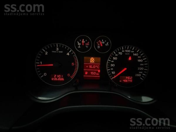Black Audi A3 2006 in Jekabpils, with an engine capacity of 2.00 L and mileage of 407 thousand km for 1000 €, photo 9 on AUTOMOTO.COM.LV