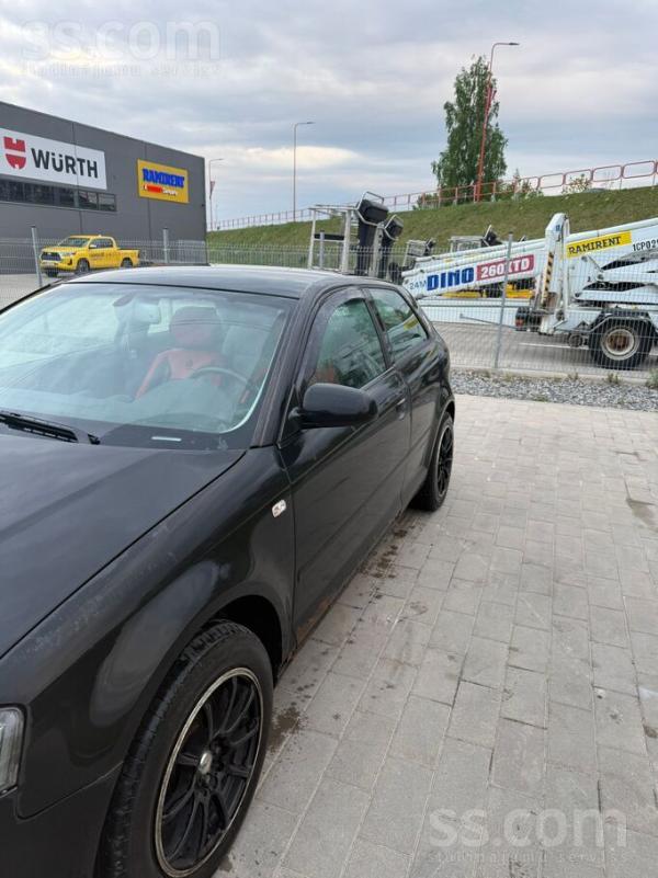 Black Audi A3 2006 in Jekabpils, with an engine capacity of 2.00 L and mileage of 407 thousand km for 1000 €, photo 10 on AUTOMOTO.COM.LV