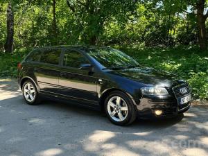 Black Audi A3 2006 in Riga, with an engine capacity of 2.00 L and mileage of 0 thousand km for 4490 €, photo 8 on AUTOMOTO.COM.LV