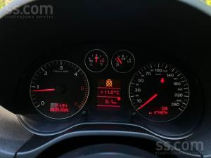 Black Audi A3 2006 in Riga, with an engine capacity of 2.00 L and mileage of 0 thousand km for 4490 €, photo 12 on AUTOMOTO.COM.LV