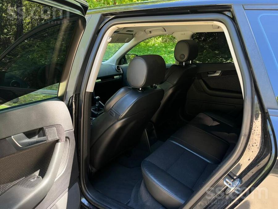 Black Audi A3 2006 in Riga, with an engine capacity of 2.00 L and mileage of 0 thousand km for 4490 €, photo 19 on AUTOMOTO.COM.LV