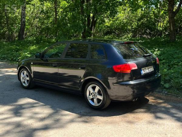 Black Audi A3 2006 in Riga, with an engine capacity of 2.00 L and mileage of 0 thousand km for 4490 €, photo 3 on AUTOMOTO.COM.LV