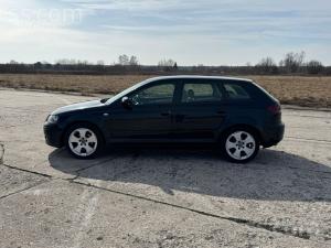 Black Audi A3 2006 in Riga, with an engine capacity of 1.90 L and mileage of 0 thousand km for 2999 €, photo 3 on AUTOMOTO.COM.LV
