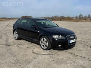 Black Audi A3 2006 in Riga, with an engine capacity of 1.90 L and mileage of 0 thousand km for 2999 €, photo 8 on AUTOMOTO.COM.LV
