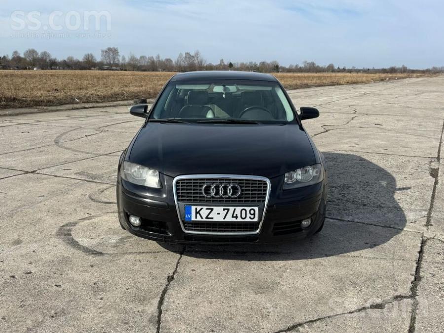 Black Audi A3 2006 in Riga, with an engine capacity of 1.90 L and mileage of 0 thousand km for 2999 €, photo 9 on AUTOMOTO.COM.LV