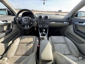 Black Audi A3 2006 in Riga, with an engine capacity of 1.90 L and mileage of 0 thousand km for 2999 €, photo 11 on AUTOMOTO.COM.LV