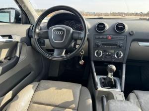 Black Audi A3 2006 in Riga, with an engine capacity of 1.90 L and mileage of 0 thousand km for 2999 €, photo 12 on AUTOMOTO.COM.LV