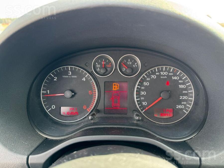 Black Audi A3 2006 in Riga, with an engine capacity of 1.90 L and mileage of 0 thousand km for 2999 €, photo 13 on AUTOMOTO.COM.LV