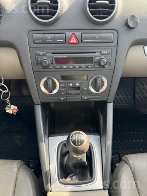Black Audi A3 2006 in Riga, with an engine capacity of 1.90 L and mileage of 0 thousand km for 2999 €, photo 16 on AUTOMOTO.COM.LV