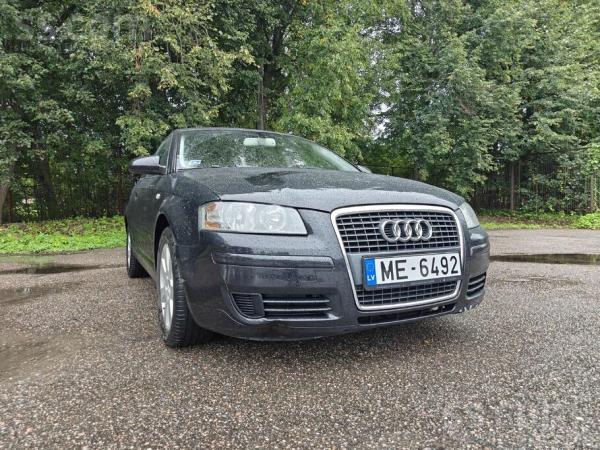 Melns Audi A3 2006 Rīga, ar dzinēja tilpumu 2.00 L un nobraukumu 251 tūkst. km par 2700 €, foto 1 vietnē AUTOMOTO.COM.LV