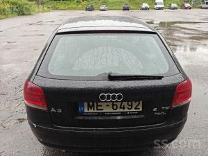 Black Audi A3 2006 in Riga, with an engine capacity of 2.00 L and mileage of 251 thousand km for 2700 €, photo 4 on AUTOMOTO.COM.LV