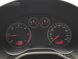 Black Audi A3 2006 in Riga, with an engine capacity of 2.00 L and mileage of 251 thousand km for 2700 €, photo 5 on AUTOMOTO.COM.LV