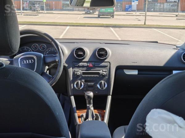 Melns Audi A3 2006 Rīga, ar dzinēja tilpumu 2.00 L un nobraukumu 251 tūkst. km par 2700 €, foto 9 vietnē AUTOMOTO.COM.LV