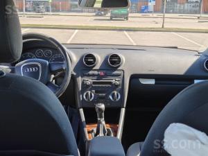 Black Audi A3 2006 in Riga, with an engine capacity of 2.00 L and mileage of 251 thousand km for 2700 €, photo 10 on AUTOMOTO.COM.LV