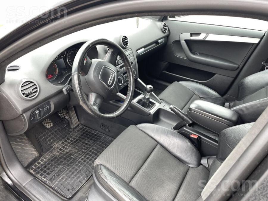Melns Audi A3 2006 Rīga, ar dzinēja tilpumu 2.00 L un nobraukumu 317 tūkst. km par 900 €, foto 10 vietnē AUTOMOTO.COM.LV