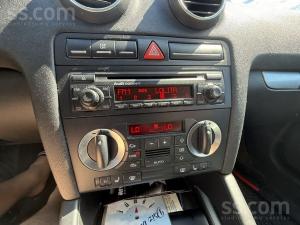 Black Audi A3 2006 in Cesis, with an engine capacity of 2.00 L and mileage of 250 thousand km for 1650 €, photo 6 on AUTOMOTO.COM.LV