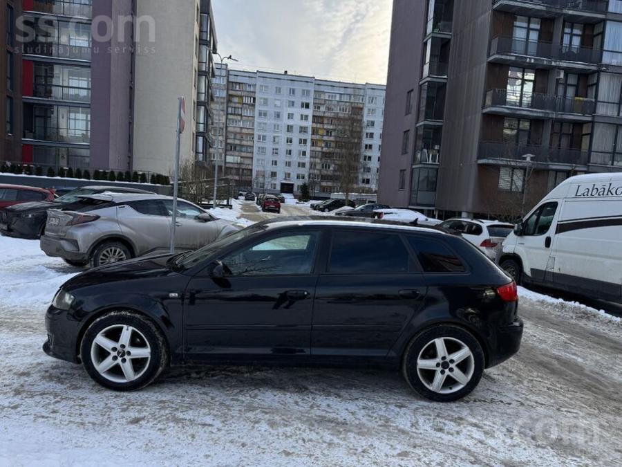 Melns Audi A3 2006 Rīga, ar dzinēja tilpumu 1.90 L un nobraukumu 340 tūkst. km par 2490 €, foto 4 vietnē AUTOMOTO.COM.LV