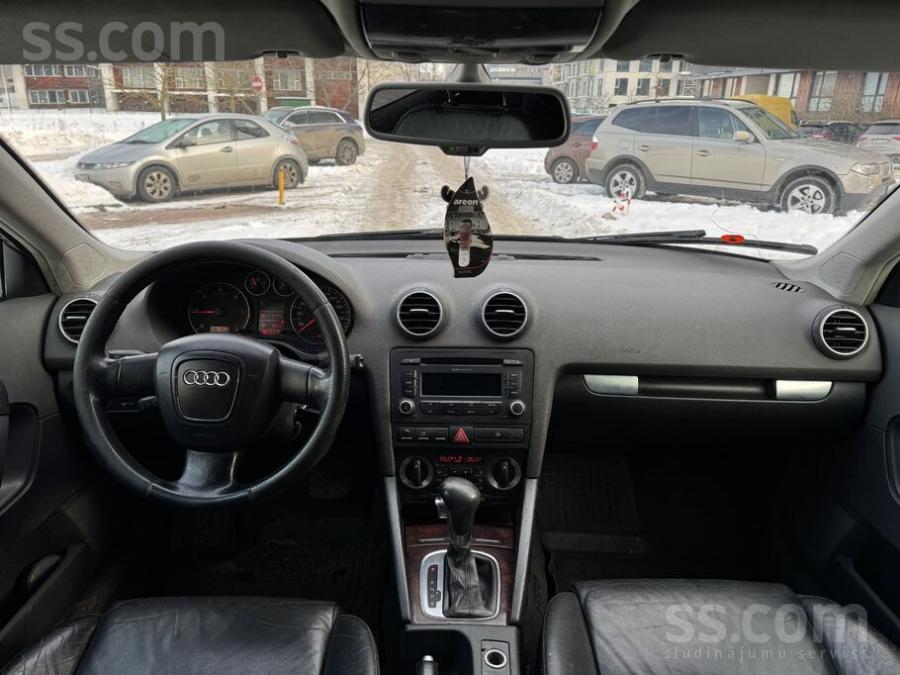 Melns Audi A3 2006 Rīga, ar dzinēja tilpumu 1.90 L un nobraukumu 340 tūkst. km par 2490 €, foto 6 vietnē AUTOMOTO.COM.LV