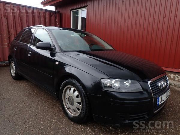Melns Audi A3 2006 Liepāja, ar dzinēja tilpumu 2.00 L un nobraukumu 330 tūkst. km par 2750 €, foto 1 vietnē AUTOMOTO.COM.LV