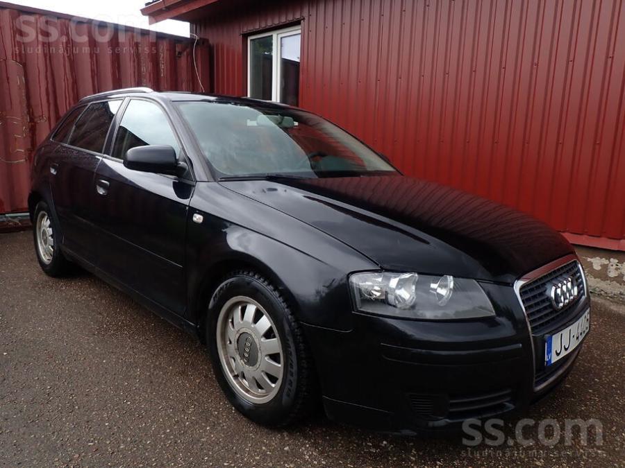 Melns Audi A3 2006 Liepāja, ar dzinēja tilpumu 2.00 L un nobraukumu 330 tūkst. km par 2750 €, foto 1 vietnē AUTOMOTO.COM.LV