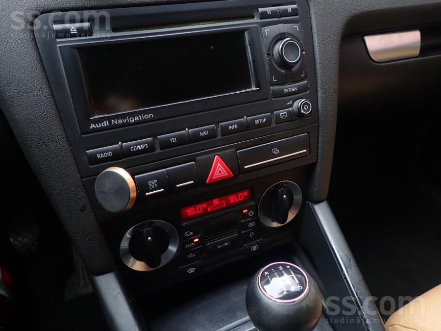 Melns Audi A3 2006 Liepāja, ar dzinēja tilpumu 2.00 L un nobraukumu 330 tūkst. km par 2750 €, foto 9 vietnē AUTOMOTO.COM.LV