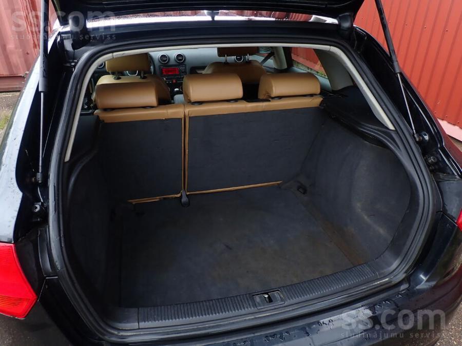 Melns Audi A3 2006 Liepāja, ar dzinēja tilpumu 2.00 L un nobraukumu 330 tūkst. km par 2750 €, foto 11 vietnē AUTOMOTO.COM.LV