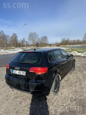 Черный Ауди А3 2006 в Рига, объемом двигателя 2.00 л и пробегом 317 тыс. км за 3850 €, фото 4 на AUTOMOTO.COM.LV