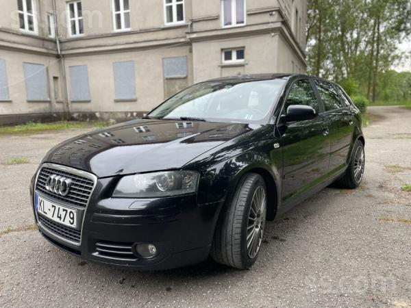 Melns Audi A3 2006 Liepāja, ar dzinēja tilpumu 2.00 L un nobraukumu 262 tūkst. km par 2950 €, foto 3 vietnē AUTOMOTO.COM.LV