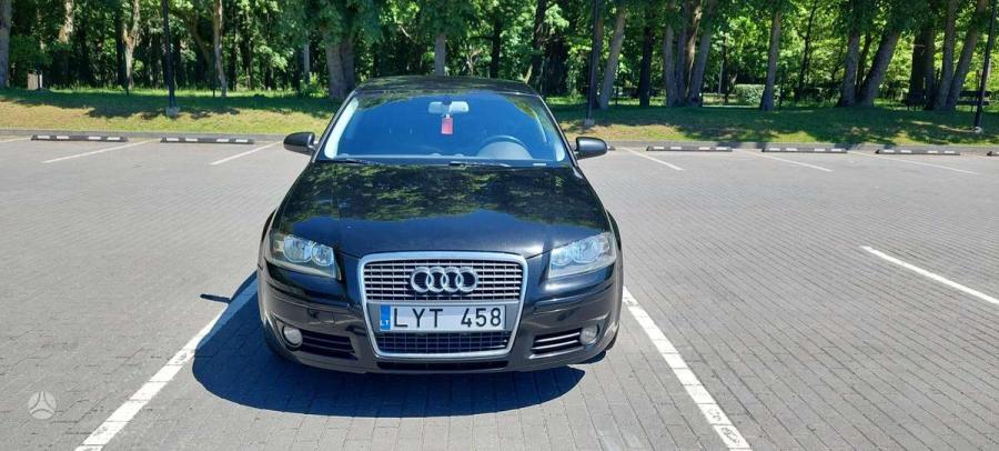 Melns Audi A3 2006 Kauņa, ar dzinēja tilpumu 1.98 L un nobraukumu 237 tūkst. km par 1900 €, foto 3 vietnē AUTOMOTO.COM.LV