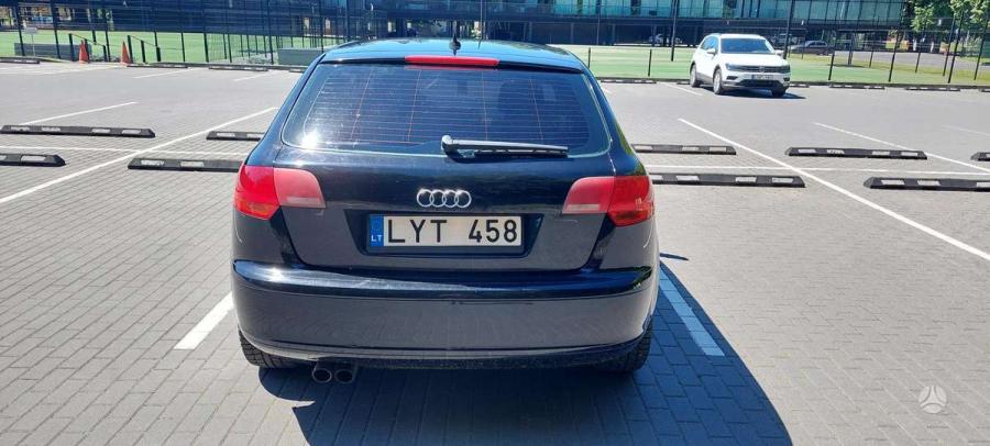 Melns Audi A3 2006 Kauņa, ar dzinēja tilpumu 1.98 L un nobraukumu 237 tūkst. km par 1900 €, foto 6 vietnē AUTOMOTO.COM.LV